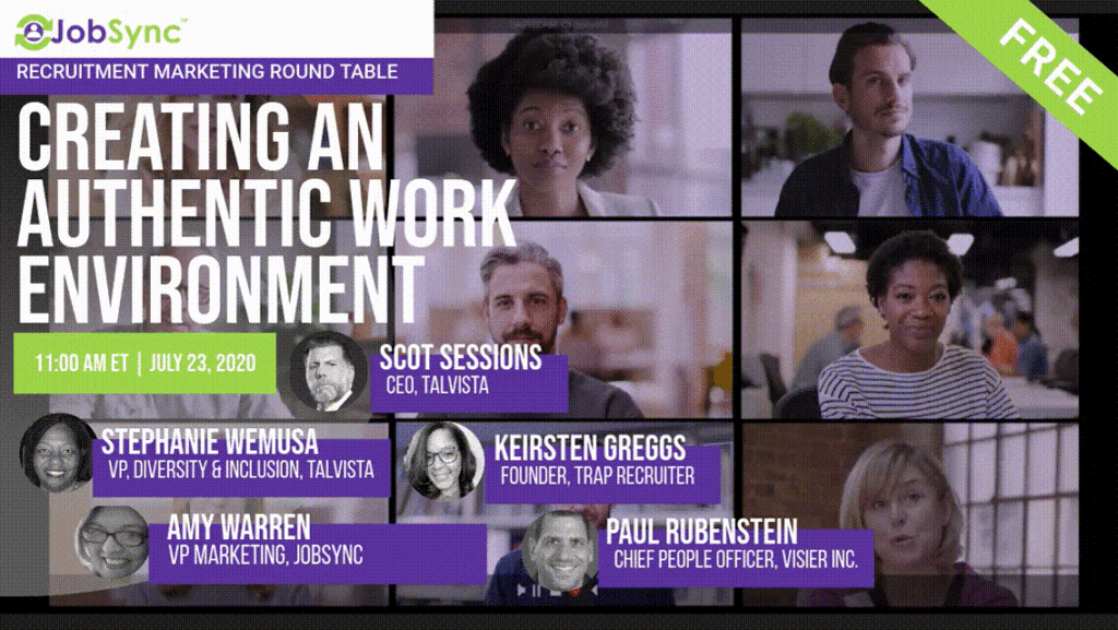 Roundtable - Creating an Authentic Work Environment - JobSync