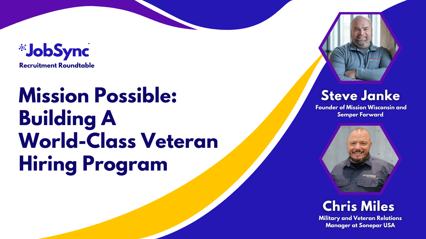 Building a World-class Veteran Hiring Program - Roundtable Discussion